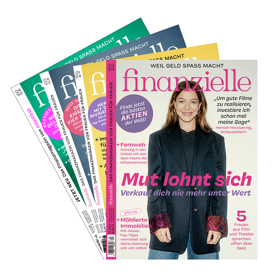 finanzielle - das Finanzmagazin für Frauen im Shop